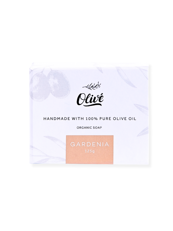 Olivé Bar Soap 125g - Gardenia – Olivé – From Our Family to Yours